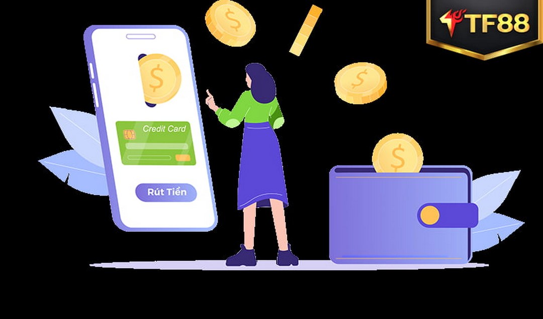 Hướng dẫn rút tiền TF88 từ A - Z cho cược thủ mới tham gia